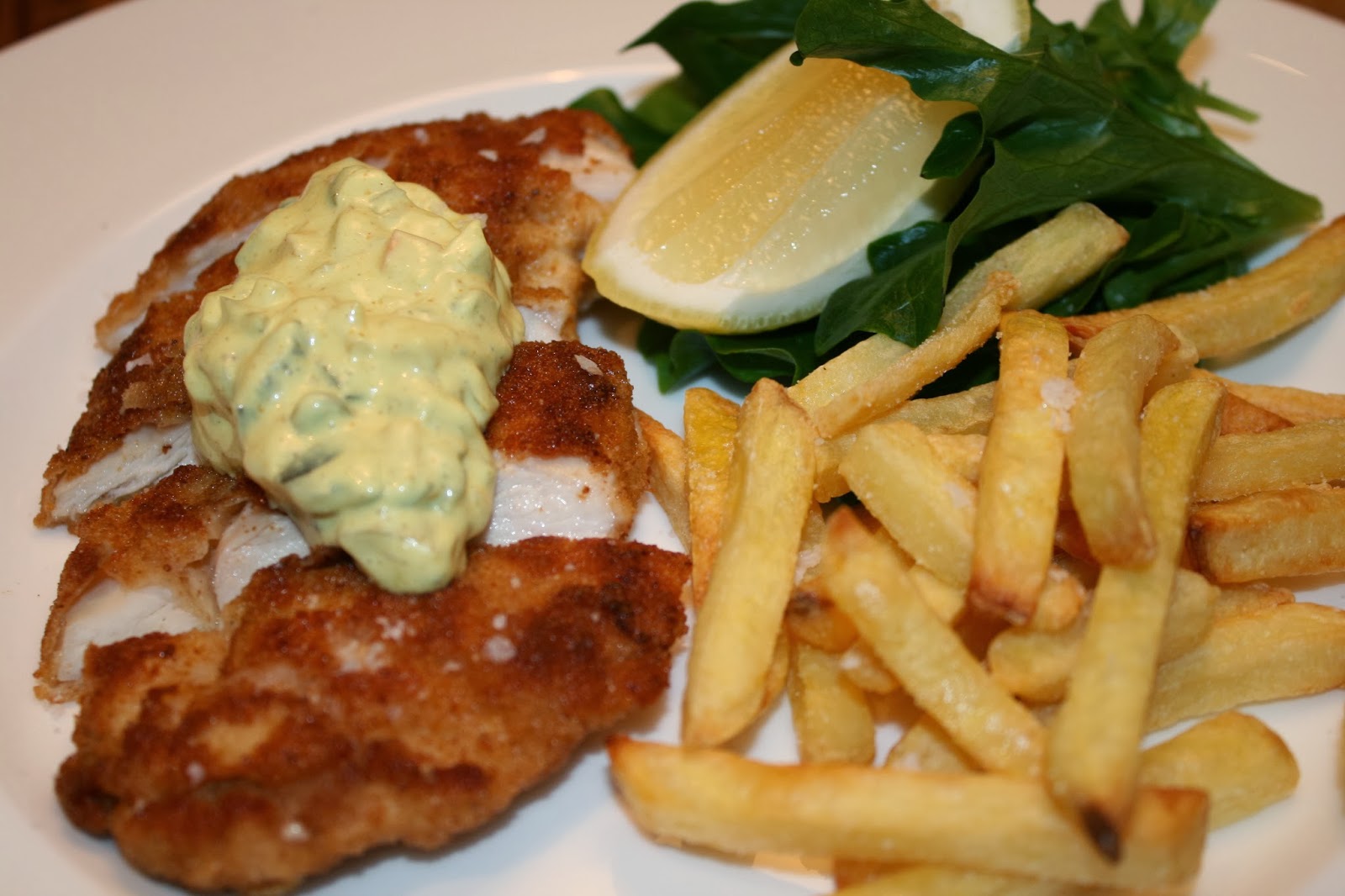 Vickans mat: Krispig kycklingschnitzel